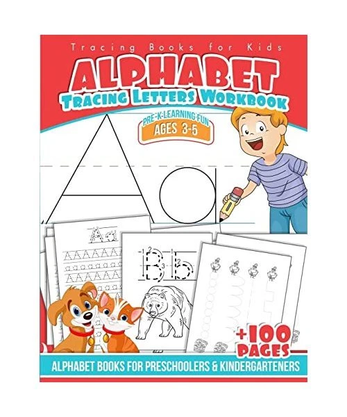 TRACING BOOKS FOR Kids Alphabet Letters Workbook: Alphabet Books for ...