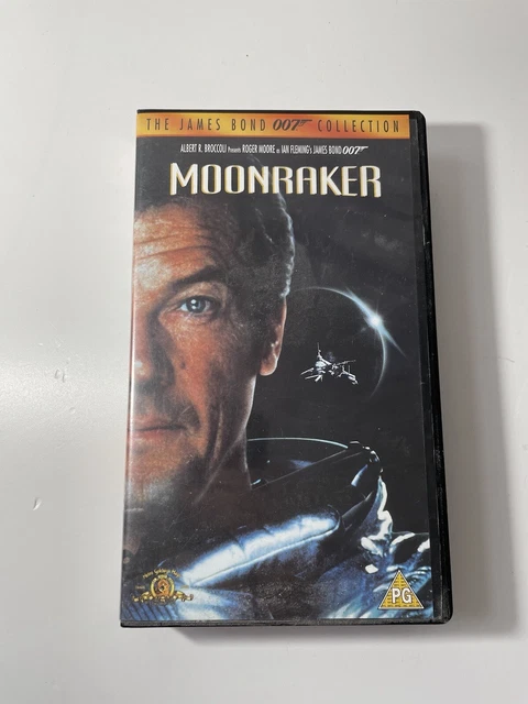 JAMES BOND 007 Collection Moonraker Vhs Video Tape Vintage Brand New £2.99 - PicClick UK