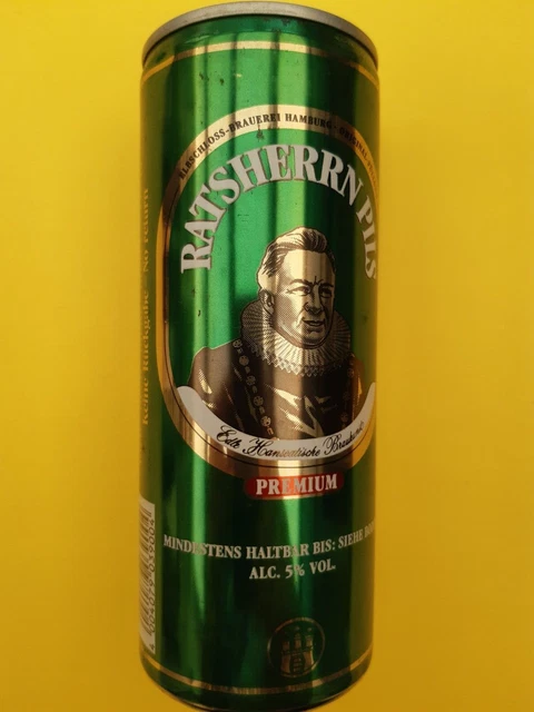 RATSHERRN BIERDOSE 0,5L (Elbschloss/Hamburg) über 30 Jahre alt EUR 2,00 ...