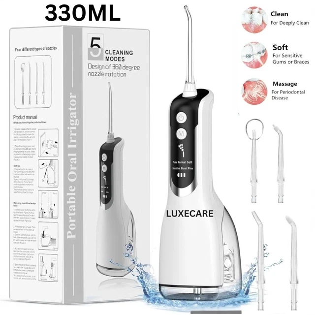 LUXECARE LUXE WATER Flosser, 2026 Upgraded Portable Oral Irrigator ...
