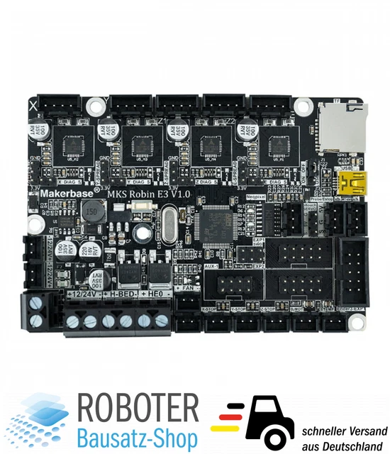 MKS ROBIN E3 3D-Drucker Mainboard Ender-3/5 CR-10 Upgrade integrierte ...