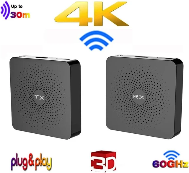 ADAPTADOR INALÁMBRICO MEASY W2H 4K inalámbrico HD 4K inalámbrico HD ...