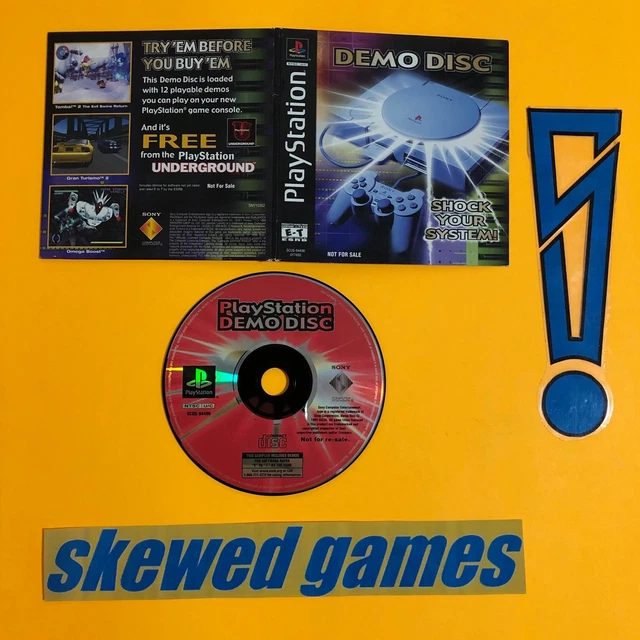 PLAYSTATION 1 UNDERGROUND Demo Disc - Sony PS1 PSX $50.99 - PicClick CA