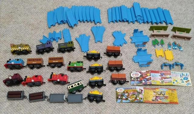 THOMAS CAPSULE PLARAIL Annie Clarabel Lady Percy Splatter Dodge Set Lot ...