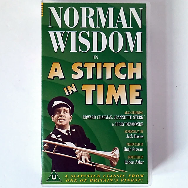A STITCH IN Time - Norman Wisdom (VHS Cassette, 1997 Cinema Club ...