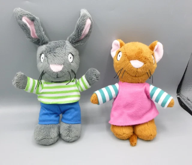 NOSY CROW AXEL Scheffler Pip & Posy Mouse Rabbit Soft Plush Toys 7" £19 ...