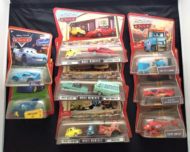 DISNEYS PIXAR CARS world of cars movie moments lot plus others NEW £13. ...