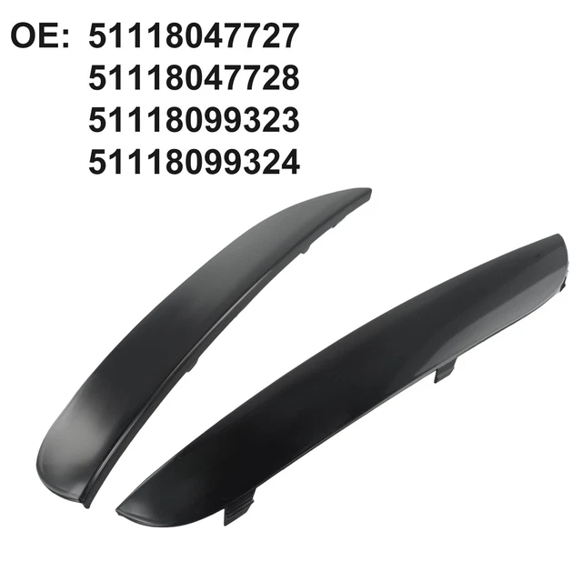ANTI CORROSION FRONT Grill Moulding Trim Set for BMW 7 F01 F02 F04 OEM ...