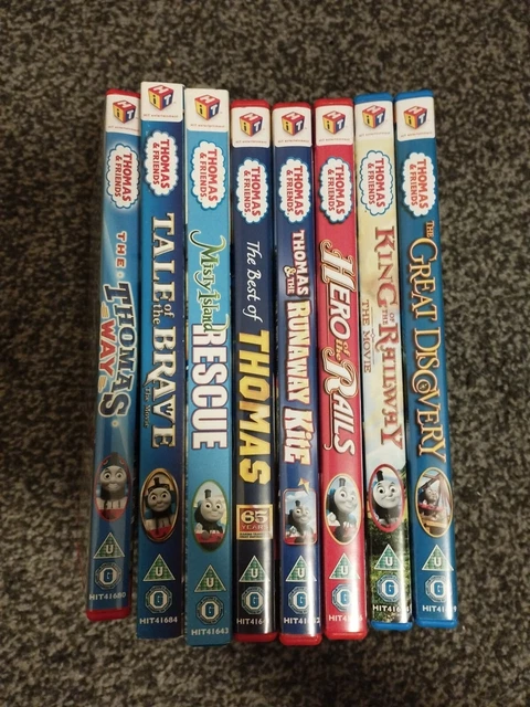 THOMAS AND FRIENDS Bundle Dvds X8 Kids Toddlers Children Fast Delivery ...