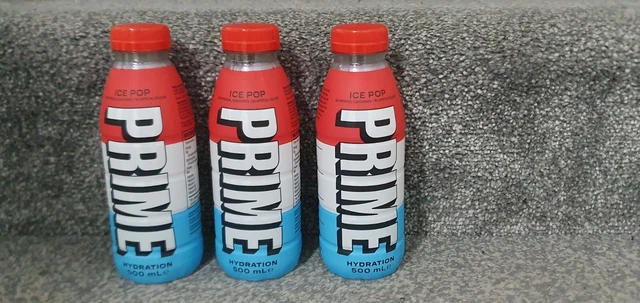PRIME HYDRATION DRINK - Ice Pop/Meta Moon/lemon/Raspberry/Tropical ...
