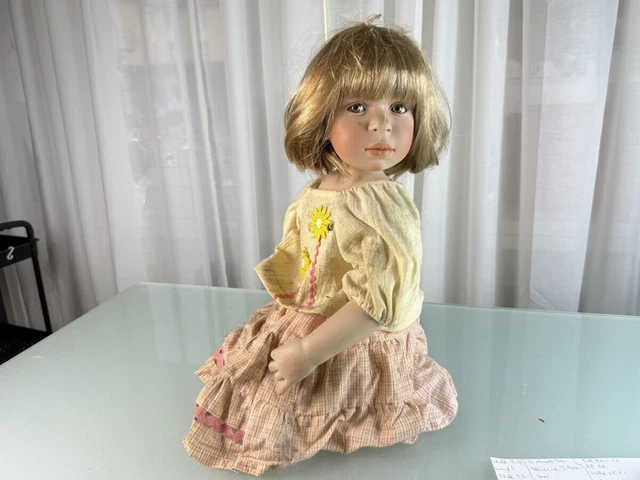 POUPÉE D'ARTISTE PAMELA Erff poupée en porcelaine 45 cm EUR 59,14 - PicClick FR