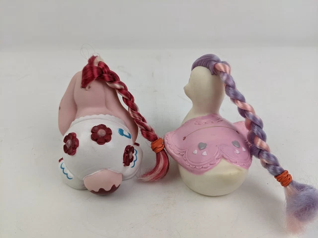 VINTAGE TONKA KEYPERS Baby Belle Swan Coin Bank 1980s Toy Blossom The ...
