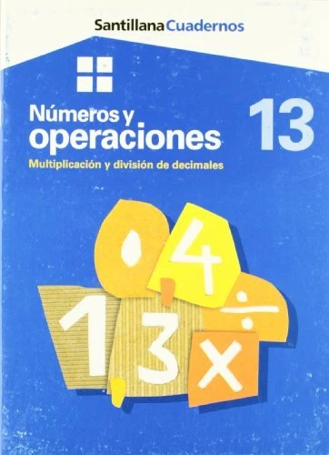 CUADERNOS NUMEROS Y Operaciones Multiplicacion Y Division De Dicimales ...