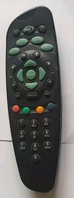 VINTAGE TV SKY Satellite TV Early Remote Control Battery Operated £19. ...