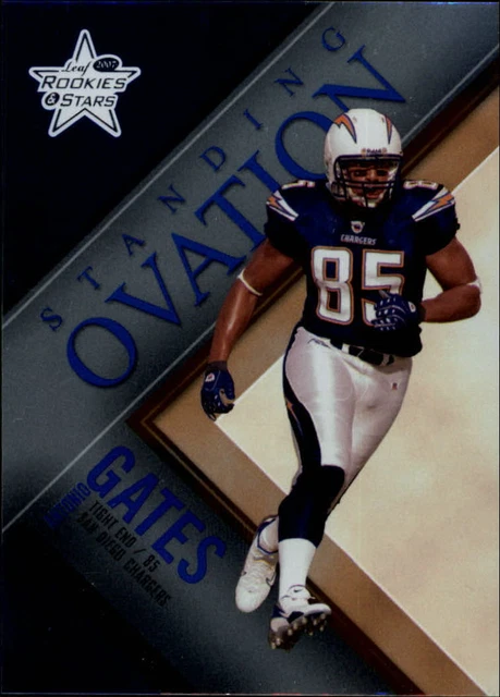 CARTE DE FOOTBALL bleue 2007 Rookies & Stars standing ovation #16 ...