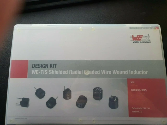 WURTH DESIGN KIT - 744 731, WE-TIS Shielded Radial Loaded Wire Wound ...
