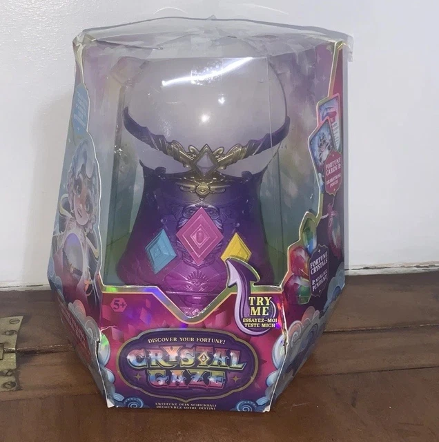 NEW CRYSTAL GAZE Fortune Telling Crystal Ball For Kids Fun Activities ...