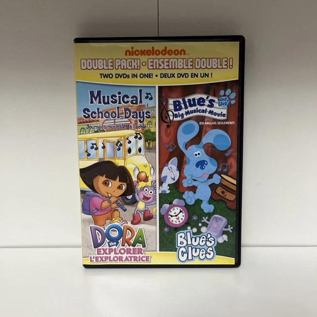 DORA THE EXPLORER Musical School Days+Blue’s Clues Big Musical Movie ...