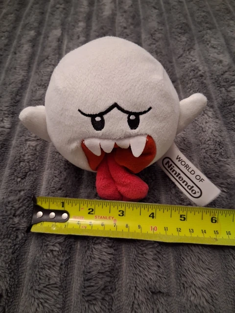 BOO SUPER MARIO Bros. Nintendo Mini Plush Ghost Soft Toy 6inch £3.82 ...