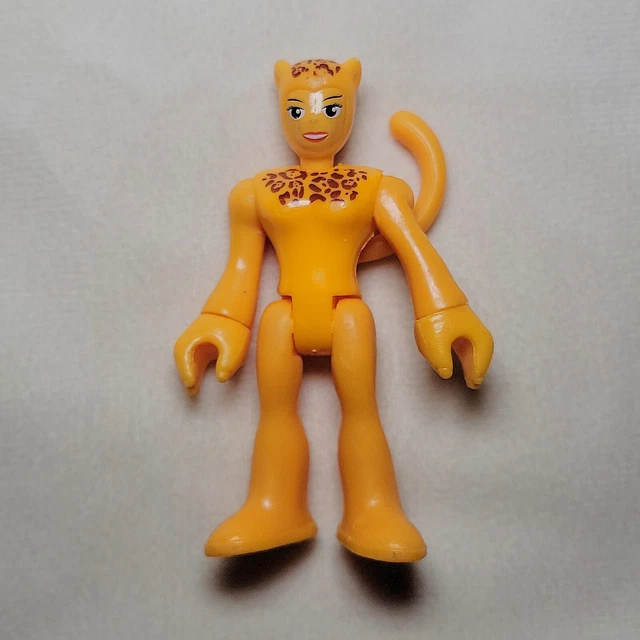 FIGURINE ARTICULÉE JOUET Imaginext Wonder Woman Cheetah DC Super ...