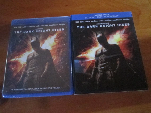 DVD BLU-RAY THE Dark Knight Rises Lenticular Cover New Sealed ...