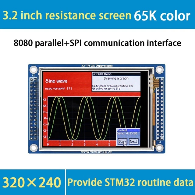 3.2 INCH TFT LCD Display Module 320 x 240 Pixels ILI9341 8080 Parallel+SPI4650 $40.69 - PicClick AU