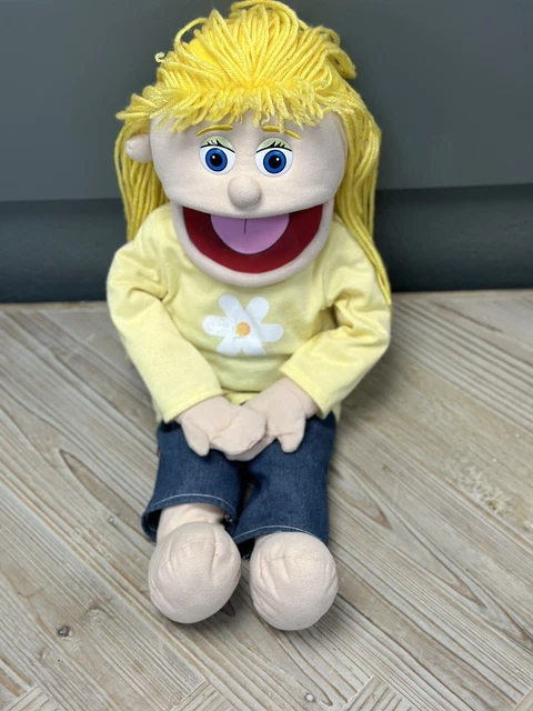 SILLY PUPPETS KATIE Hand Puppet / Ventriloquist Puppet Girl Hand Puppet ...