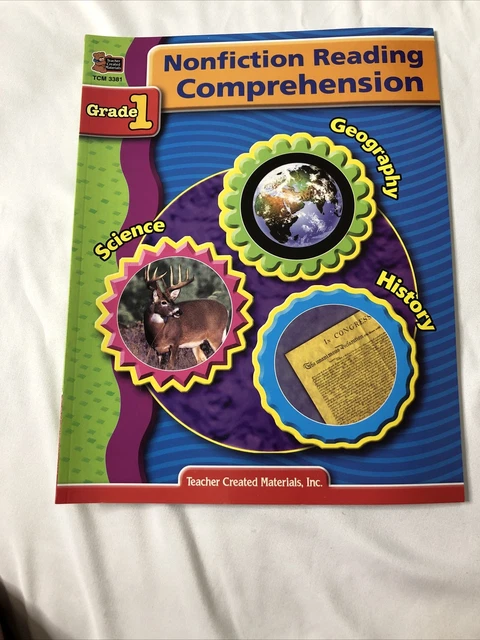 NONFICTION READING COMPREHENSION, Grade 1 by Teacher Created Resources ...
