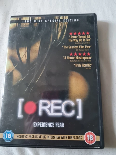 '[REC] EXPERIENCE FEAR' DVD 2-disc special edition £3.99 - PicClick UK