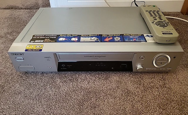 SONY SLV-SE810 NICAM VCR VHS Video Cassette Recorder PLAYER REMOTE £36.00 - PicClick UK