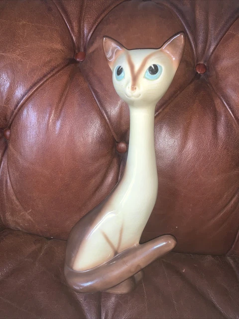 LARGE SYLVAC CAT Figurine Sculpture 3457 Vintage Made in England ...