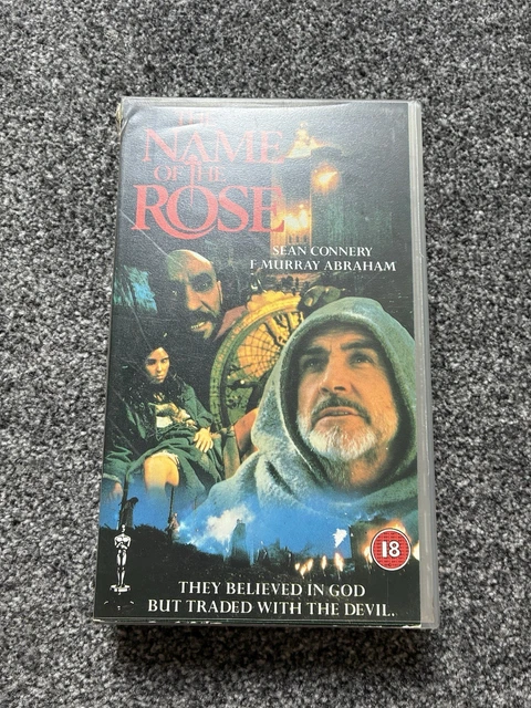 THE NAME OF the Rose VHS Video Tape £6.44 - PicClick UK