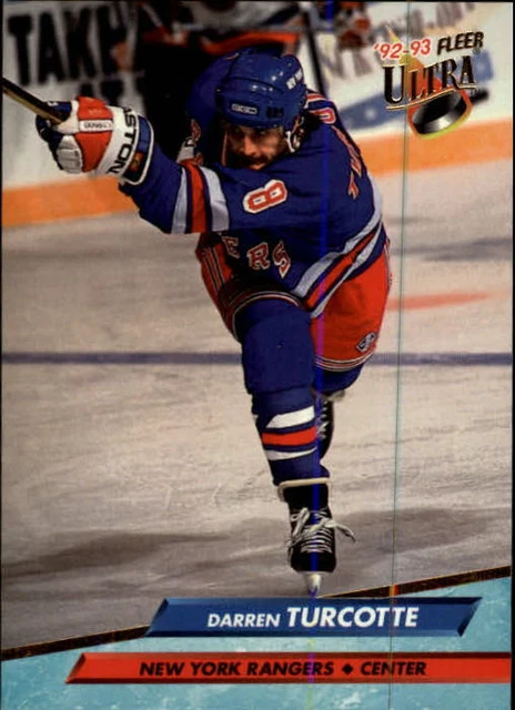 1992-93 ULTRA RANGERS Hockey Card #143 Darren Turcotte EUR 1,86 ...