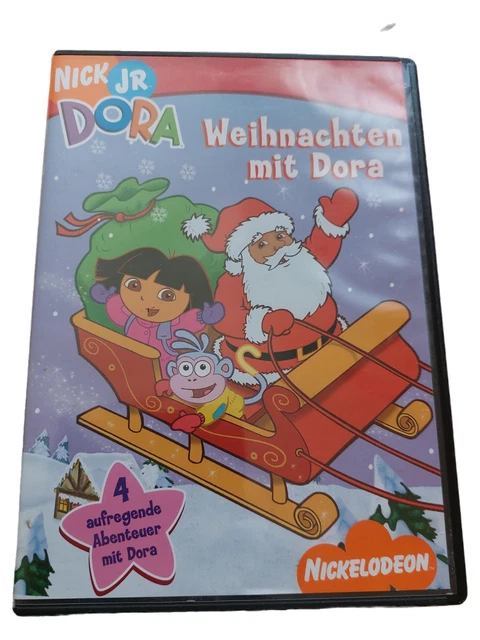 NICKELODEON DORA WEIHNACHTEN DVD Kinderfilm 4 Abenteuer Nick Jr Deutsch ...