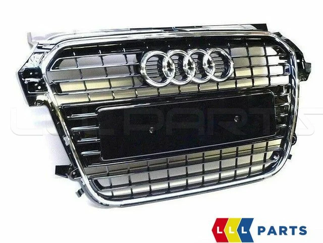 NEW GENUINE AUDI A1 Front Bumper Center Radiator Cover Grille With ...