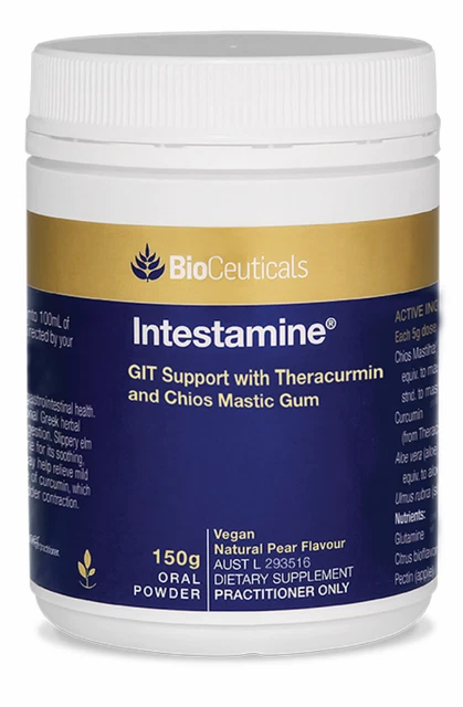 BIOCEUTICALS INTESTAMINE 150GM RRP $69.95 $49.95 - PicClick AU