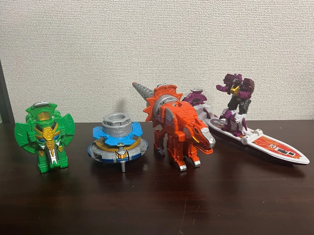 POWER RANGERS NINJA Steel Ninninger DX OtomoNin Megazord 4p Set Shuriken Japan £114.61 - PicClick UK