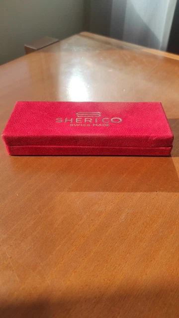 SCATOLA PER OROLOGI d'epoca Sherico anni '50 '60 EUR 20,00 - PicClick IT