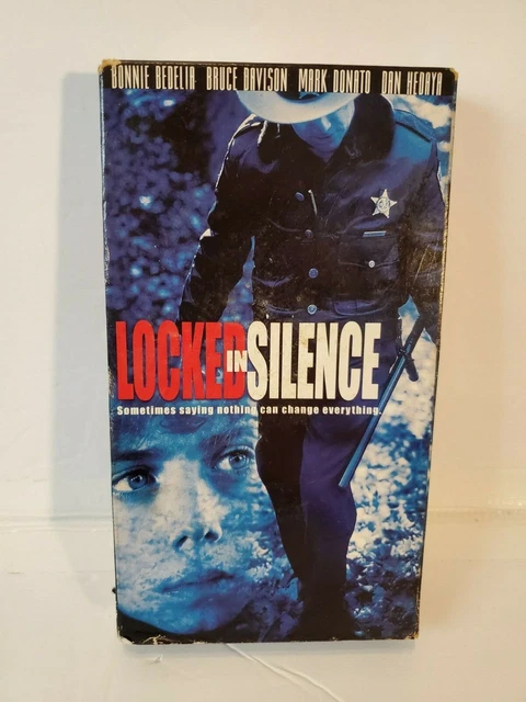LOCKED IN SILENCE Bonnie Bedelia VHS Bruce Davison RARE HTF TESTED £12. ...