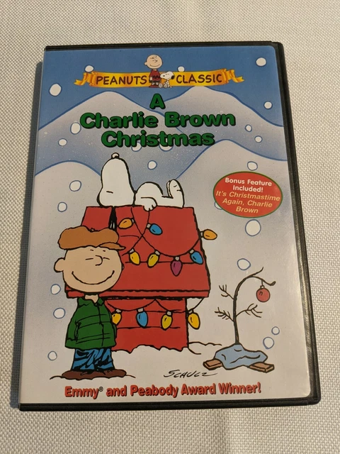 A CHARLIE BROWN Christmas DVD A Peanuts Classic With Bonus Feature $11. ...