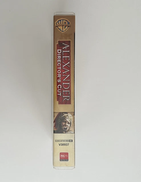 ALEXANDER - DIRECTOR’S Cut [VHS] Warner Big Box Ex-Rental Video Tape ...