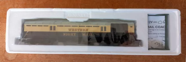 HORNBY OO - R4645 - Gwr Western Night Mail Chocolate Cream Post Office ...