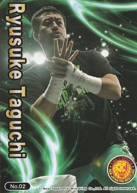 RYUSUKE TAGUCHI 2023 Bushiroad NJPW + Stardom Collection #2 $4.99 ...