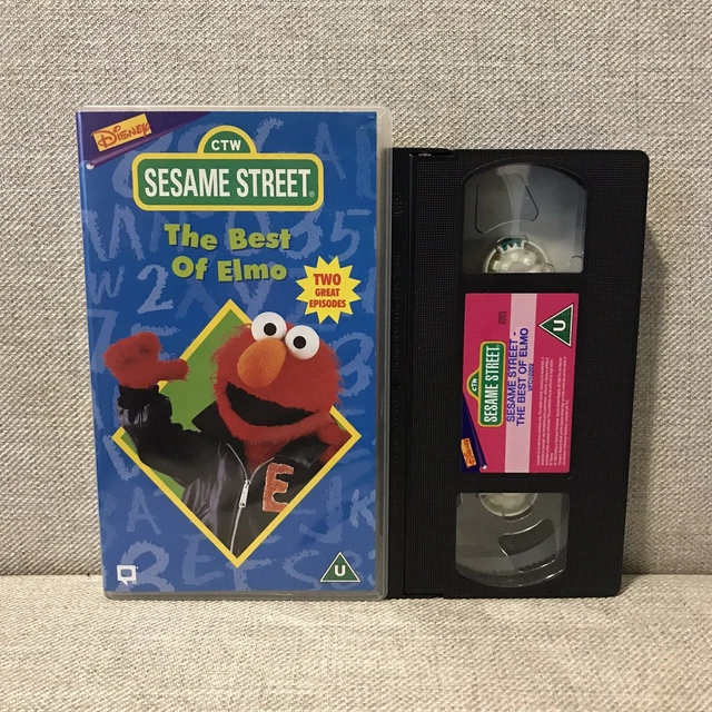 SESAME STREET - Vhs Video - The Best Of Elmo - Childrens / Disney £14. ...