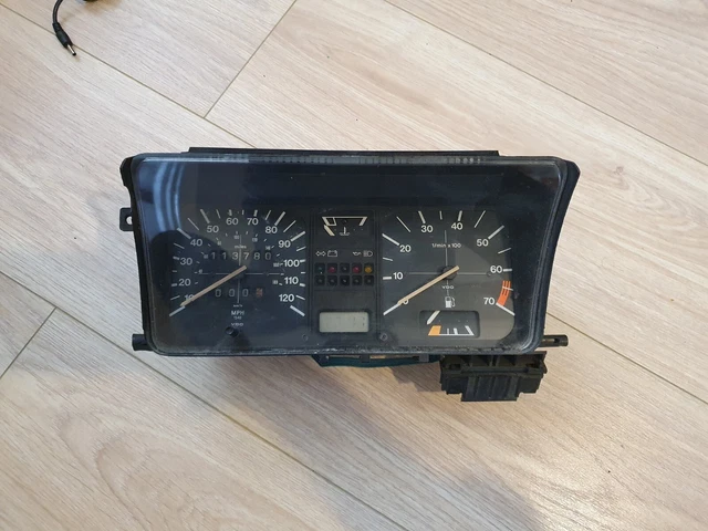VW GOLF MK1 GTI Caddy Jetta Speedometer Instrument Cluster Dash Clocks ...
