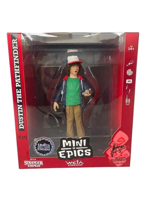 FIGURINE STRANGER THINGS Mini Epics Dustin The Pathfinder 14 cm EUR 24 ...