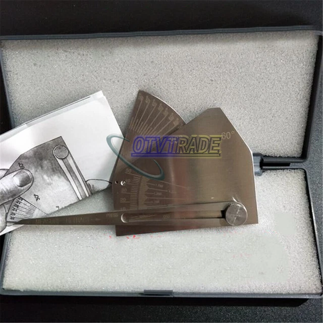 SKEW-T FILLET WELDING GAUGE Welding Gage Inspection Ulnar Test Ruler 1 ...