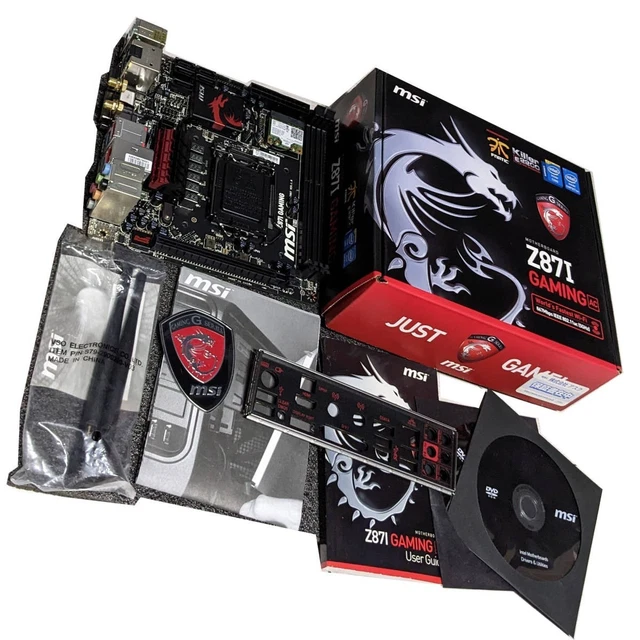 MSI Z87I GAMING AC LGA1150 Mini ITX Motherboard 4790K Support Used £320 ...