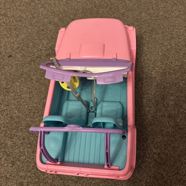 BARBIE PINK CAR Jeep Beach Buggy Off Road 2019 Mattel £10.20 - PicClick UK