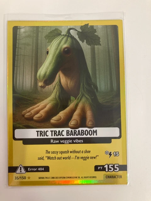 SKIFIDOL ITALIAN BRAINROT 2025 Tric Trac Baraboom 35/150 . £0.99 - PicClick UK